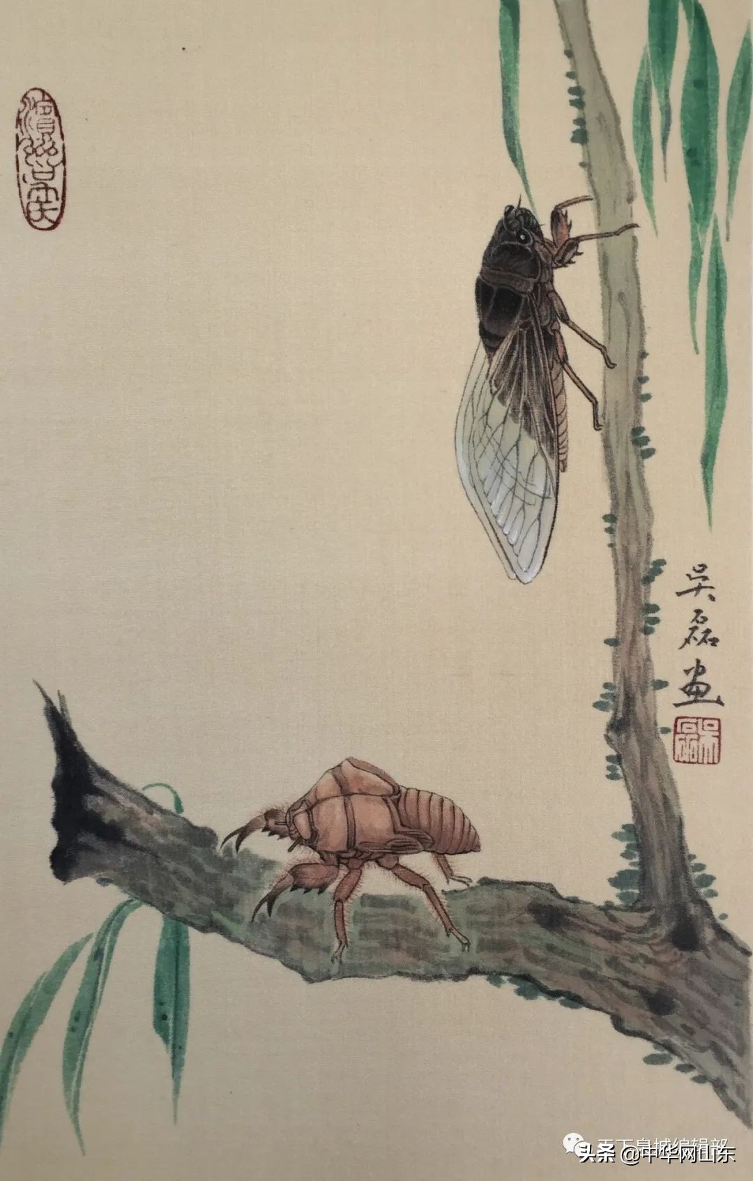 The artistic conception of mountains and rivers is lofty, flowers and birds, and the spirits are ...