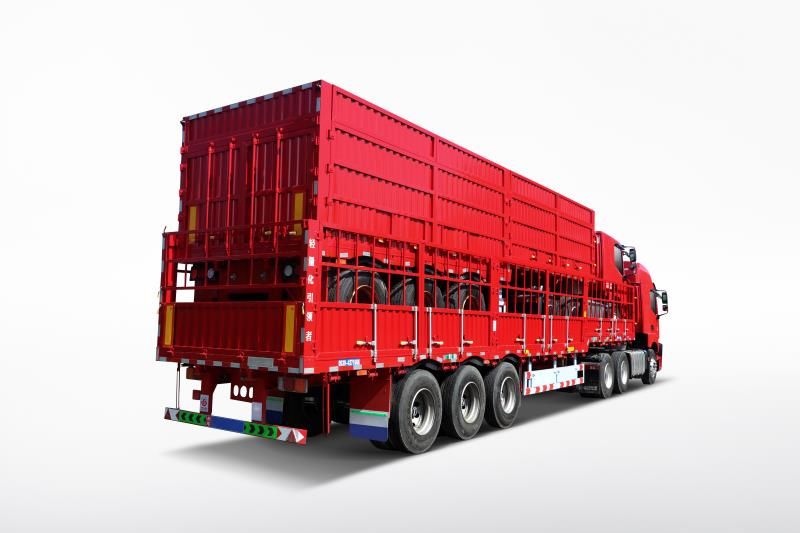 The 7.8-ton Corso 11-liter engine!Hongyan Jiehu H6 sub-mother car was ...