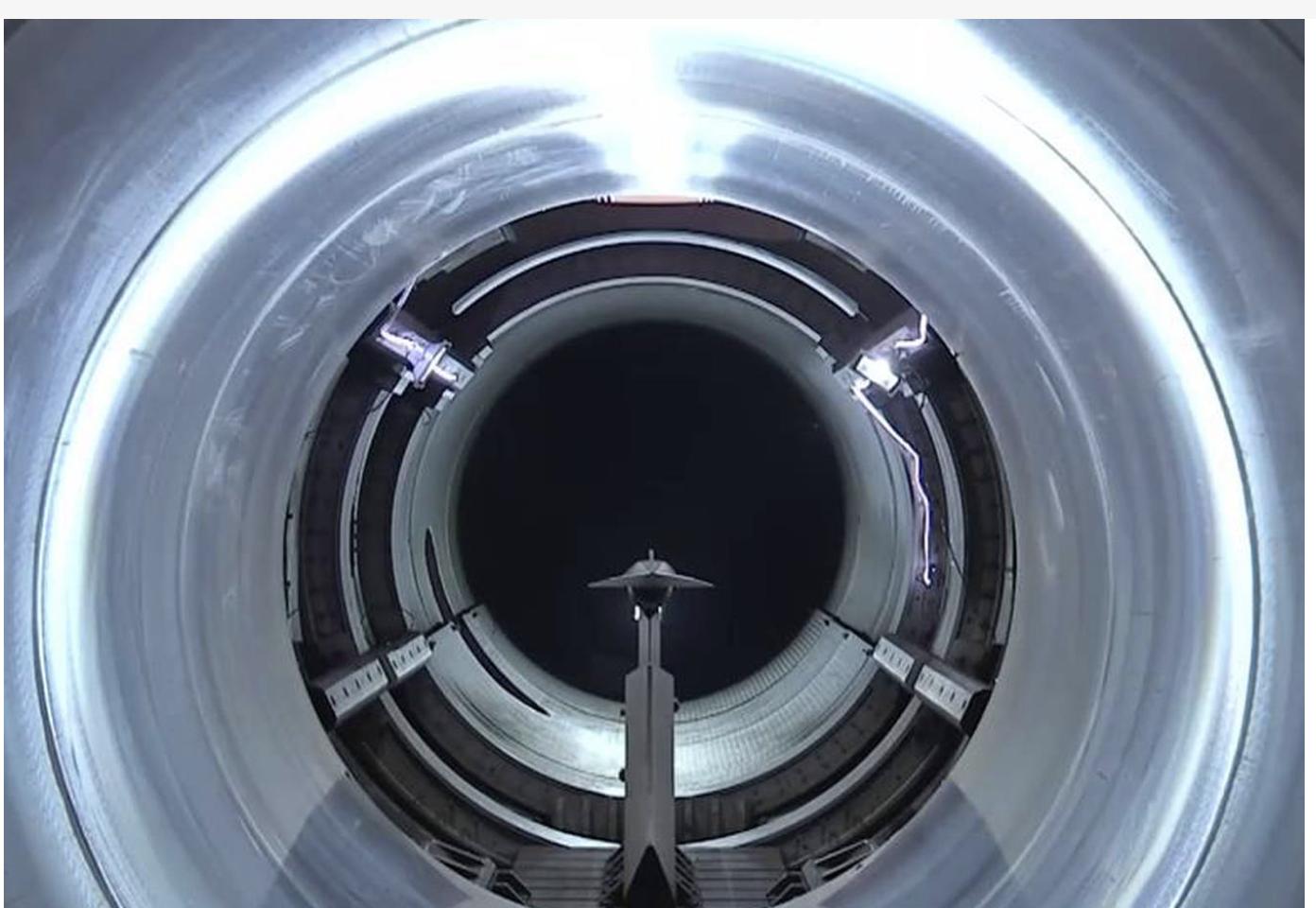 Announced to the world that the Mach 33 superb wind tunnel was built ...