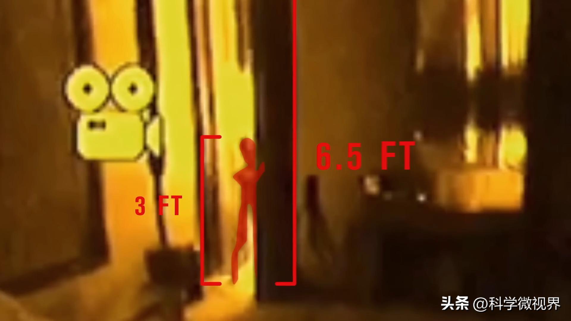 A mysterious creature was photographed by foreign surveillance, and it ...