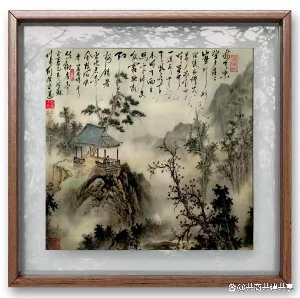 Poetry is invisible, painting is tangible poetry-Liu Guangcai, a famous ...