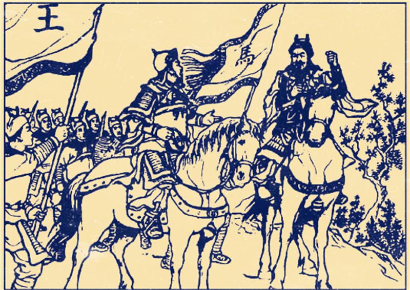 Zhuge Liang promoted an illiterate general and recruited a military ...