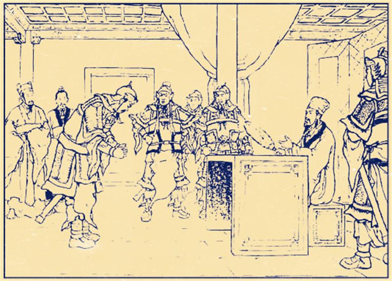 Zhuge Liang promoted an illiterate general and recruited a military ...