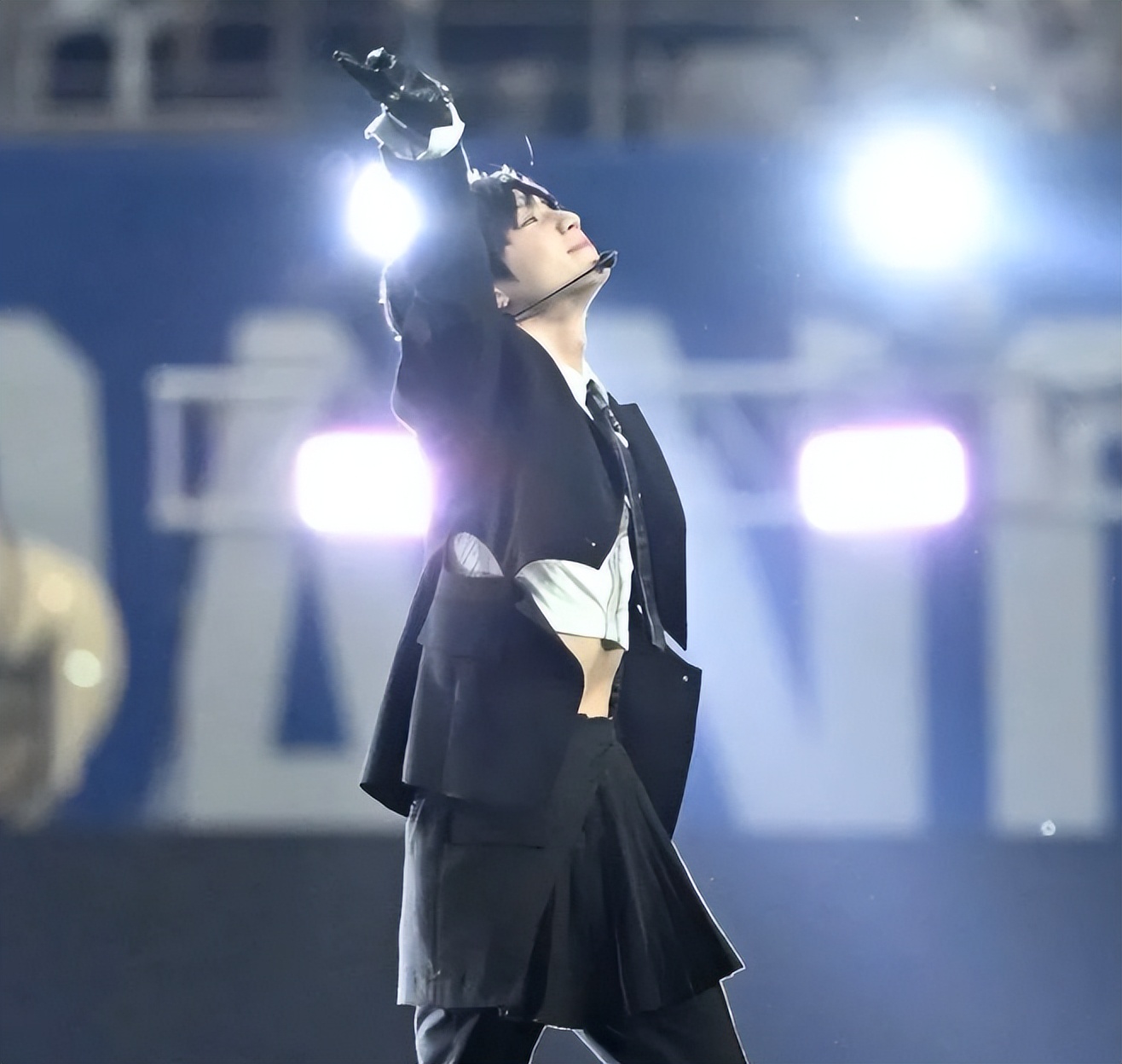 He uses midriff-baring tops and skirts to express himself on the ...