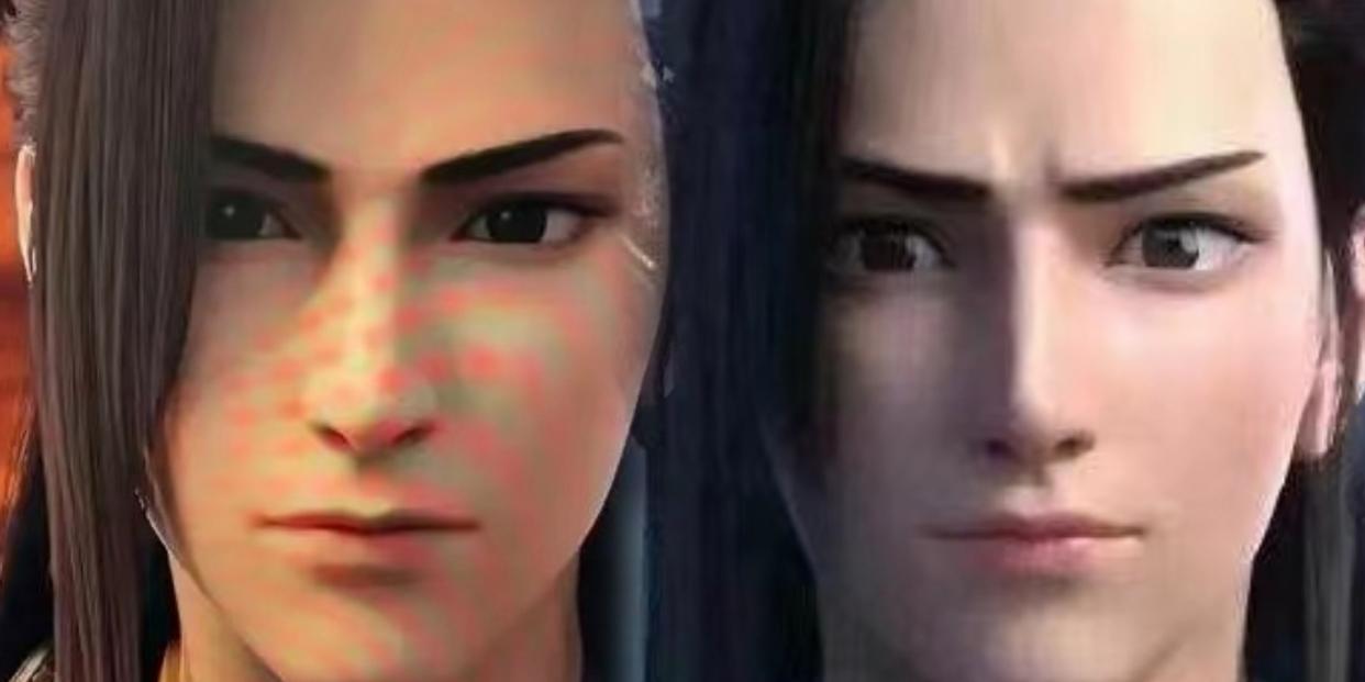 Dou Po: Xiao Yan's new look was once again angered by fans, the facial ...