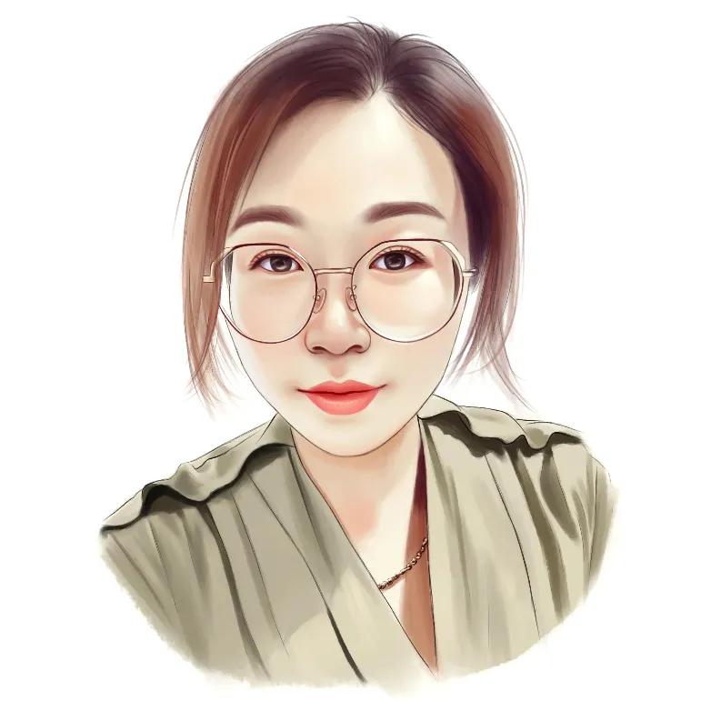 Change the hand-painted avatar of the star with the same style. A good ...