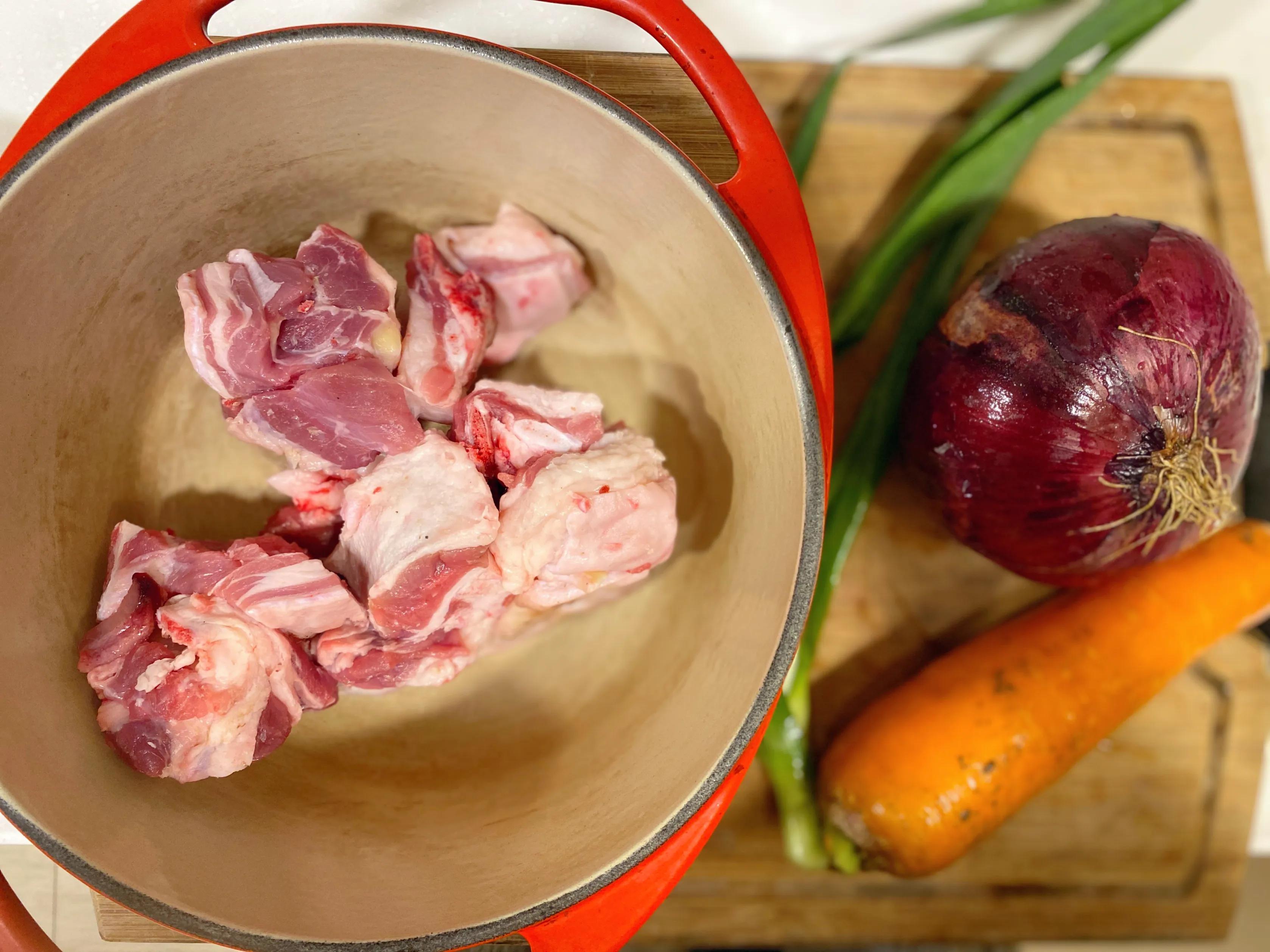 What is the best way to cook mutton?This Taro and Chestnut Mutton ...