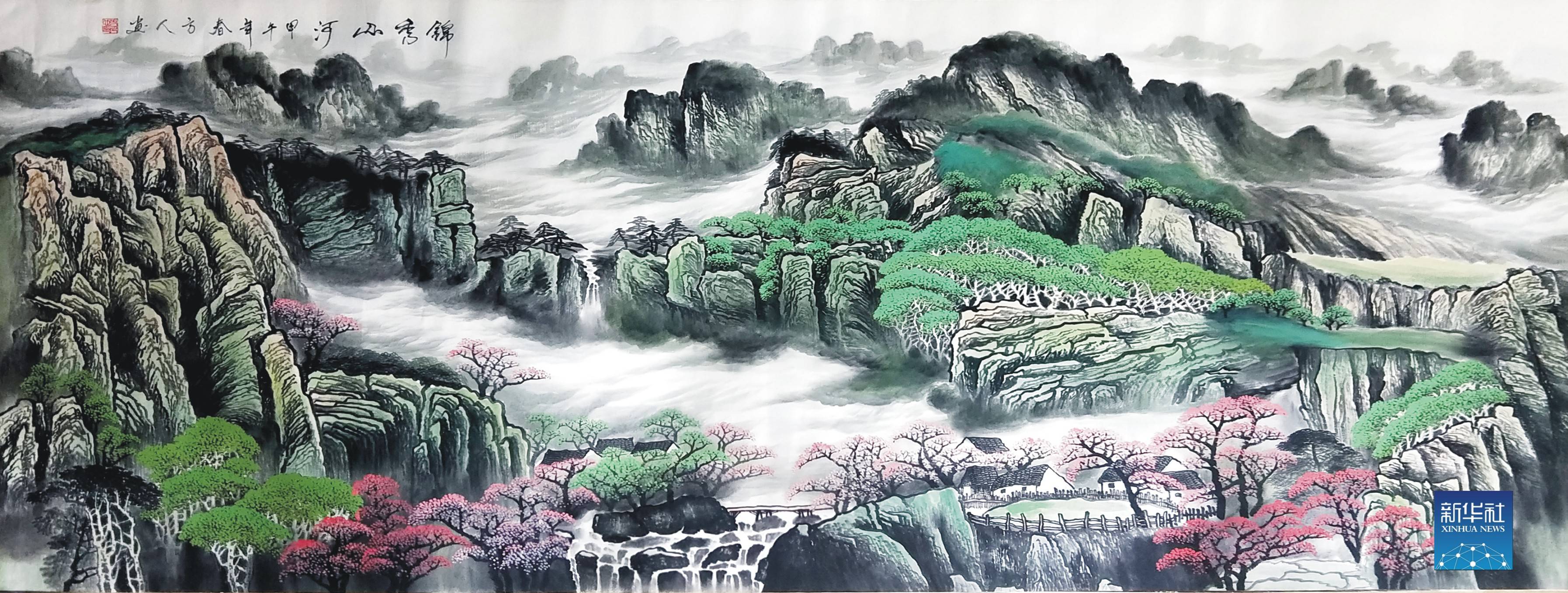"Art Review" Fang Renye Landscape Series: Poetic Beauty, Elegant Fun ...