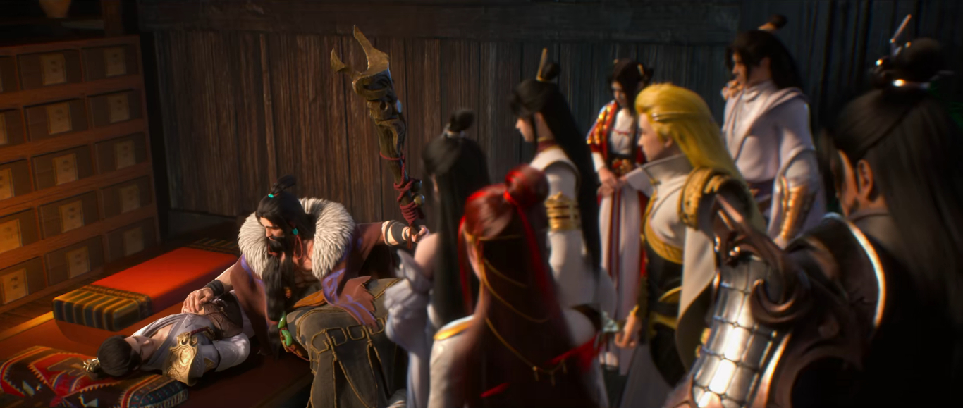 Shi Hao sent the supreme bone before his death, Qin Hao became the ...