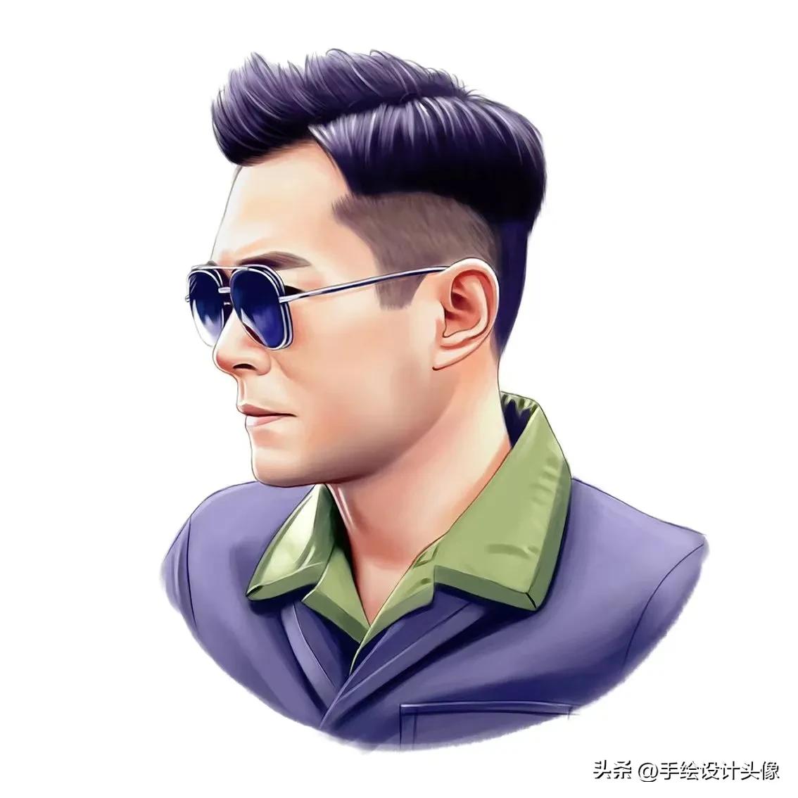 Change your WeChat avatar. The hand-painted realistic avatar has a high ...