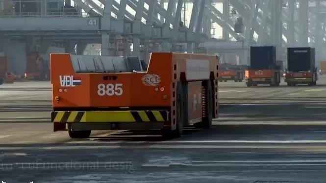 AGV applications in the world's 8 smart ports - iNEWS