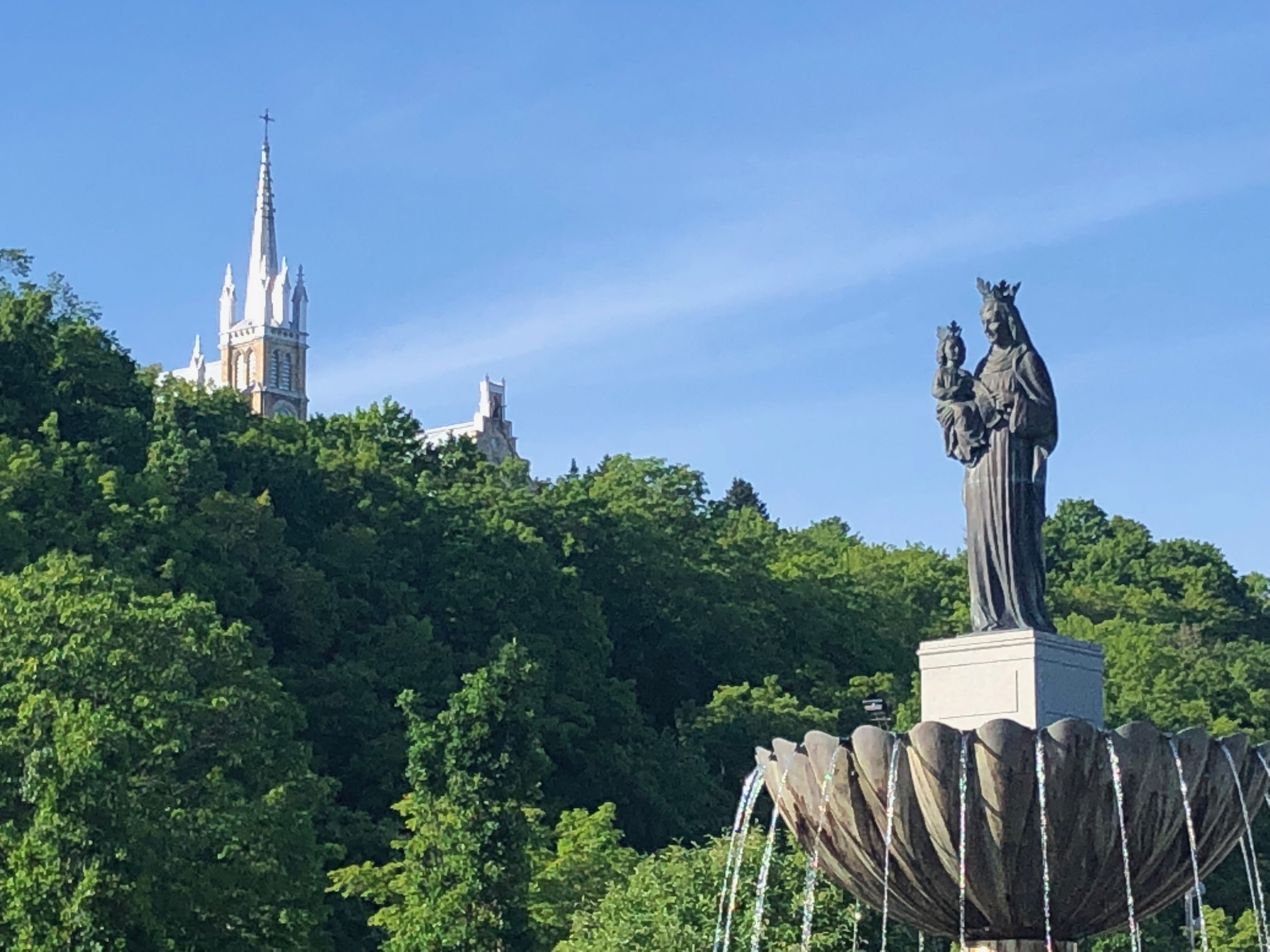 North American Travels: The Miracle Saint-Anne de Beaupre Cathedral in ...