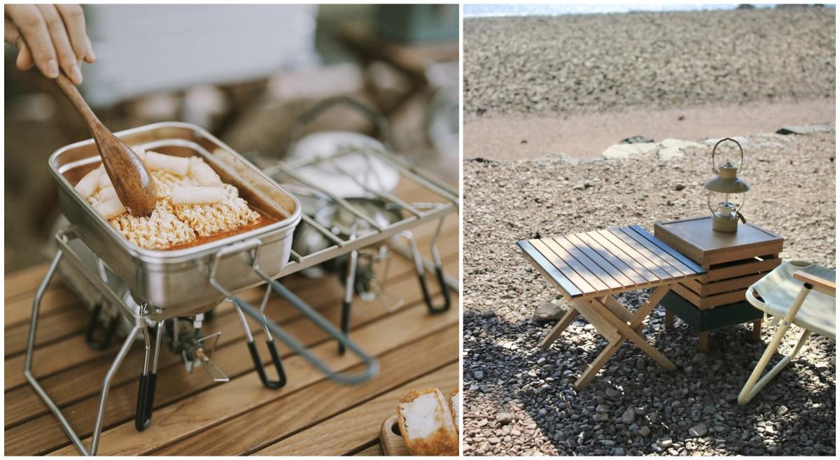 What kind of sparks will the collision of "camping + powder coating ...