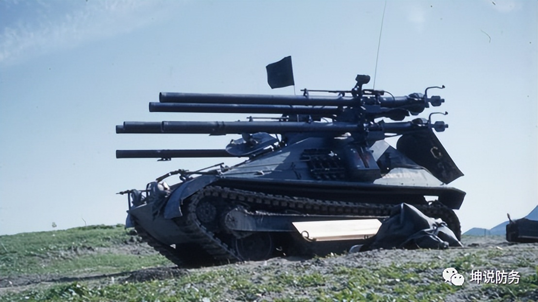 Six-barrel magic gun - M50 self-propelled multi-barrel recoilless gun ...