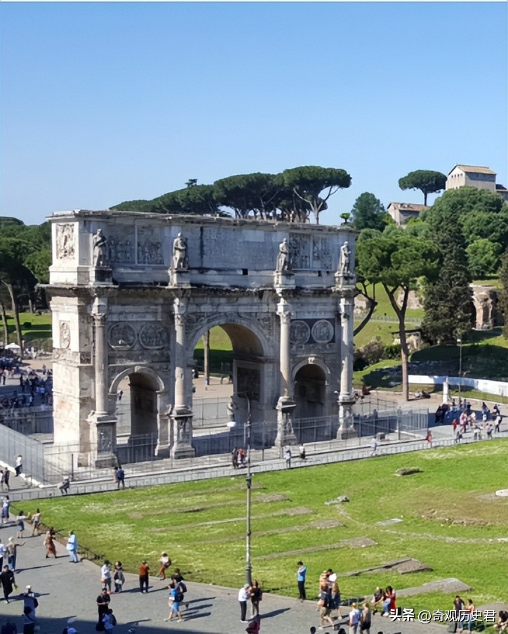 Arch of Constantine in ancient Rome - iNEWS
