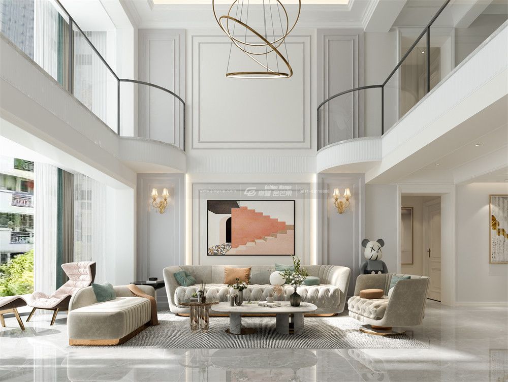 Kunming Repulse Bay 200 square meters, such a modern style mansion I ...