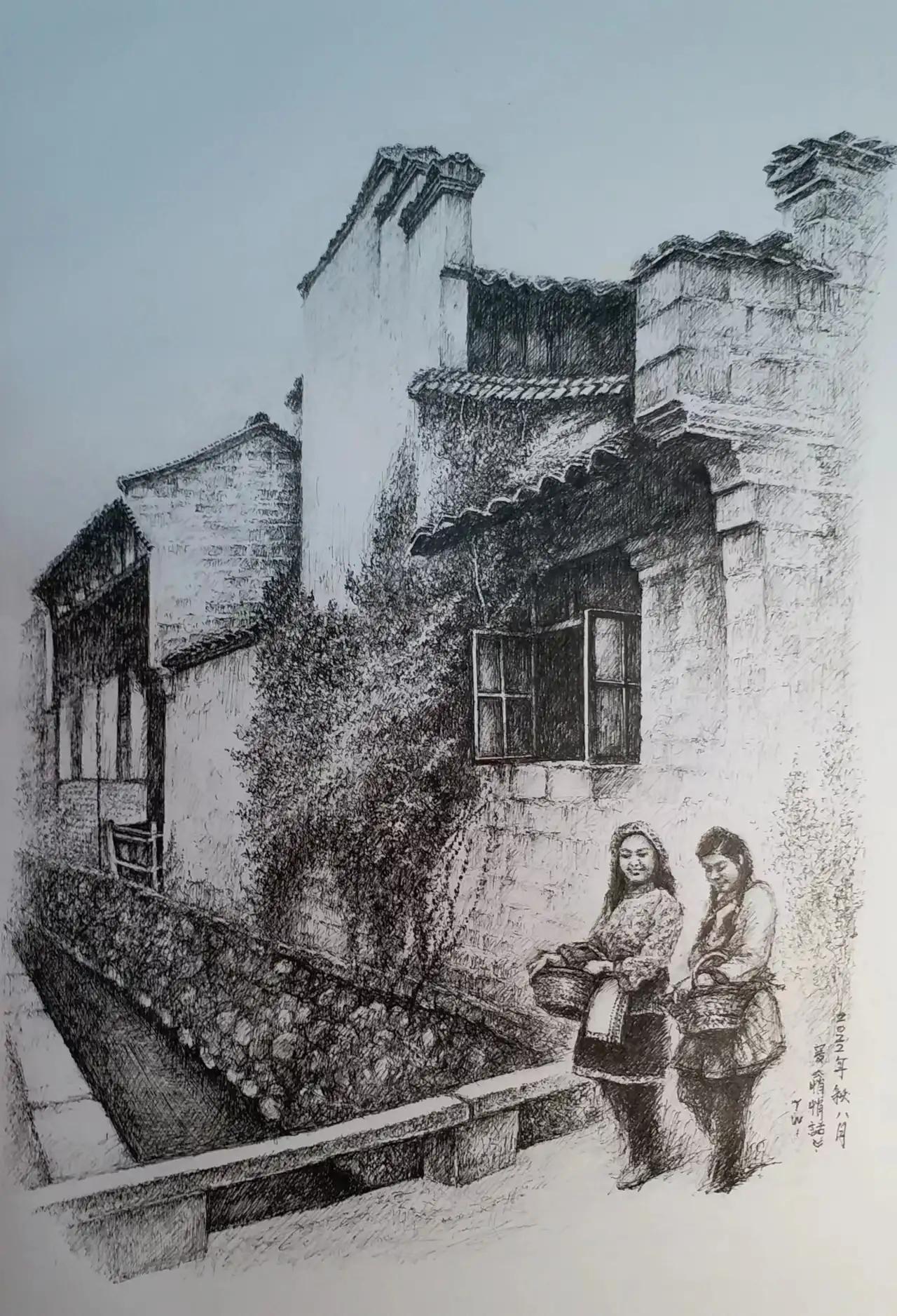 A Brief Discussion on Tao Wei's Pen Drawings - iNEWS