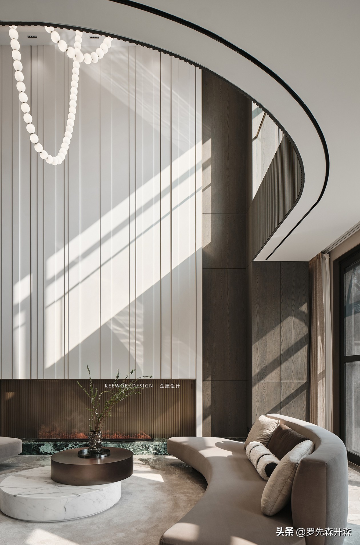 Real scene of 600㎡ five-storey villa design——texture and inward growth ...