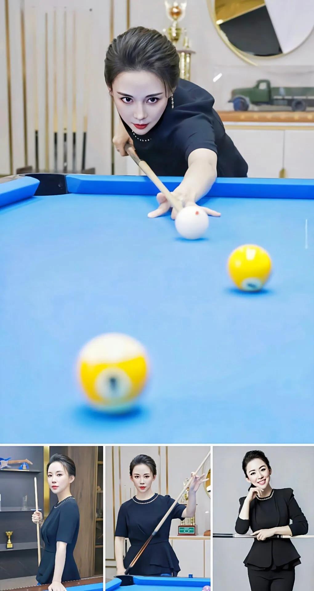 Billiards goddess, sports beauty Pan Xiaoting photo appreciation - iMedia