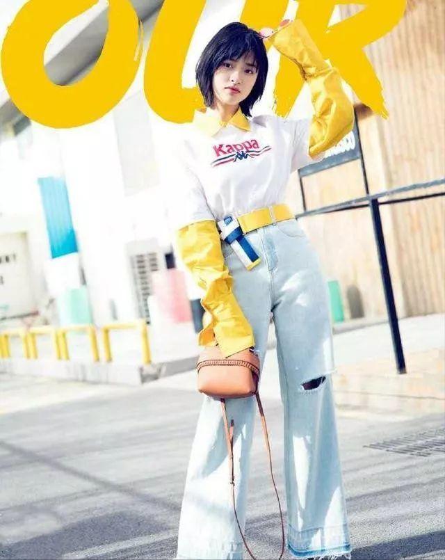 It is recommended that girls under 160 wear these 3 "higher pants" and ...