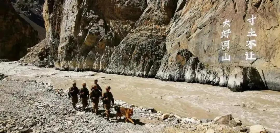 The Galwan River Bridge has been built, and the road should also be ...