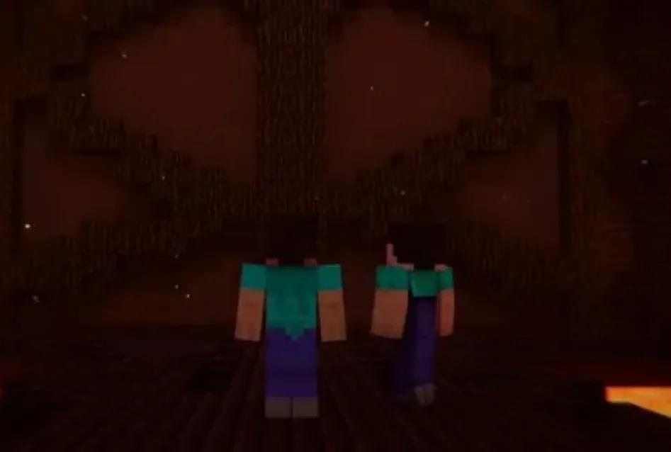 Minecraft Him and Steve's relationship - iNEWS