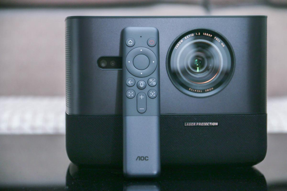 AOC K1S laser projector: 4500 ANSI is worthy of the standard, and it is ...