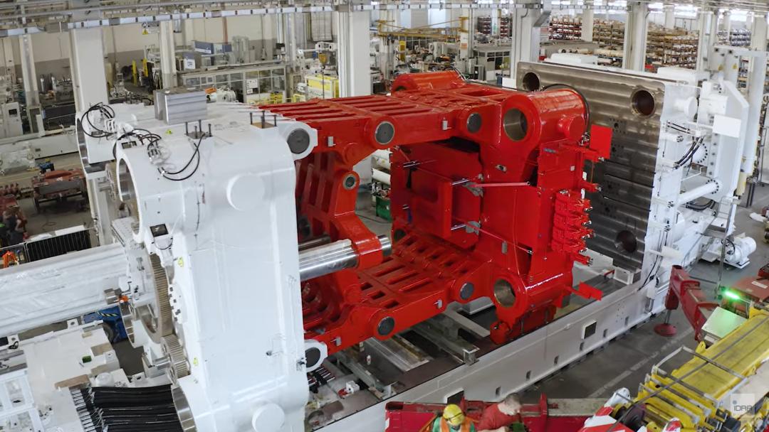 Tesla uses 9,000-ton integrated die-casting machine to produce ...