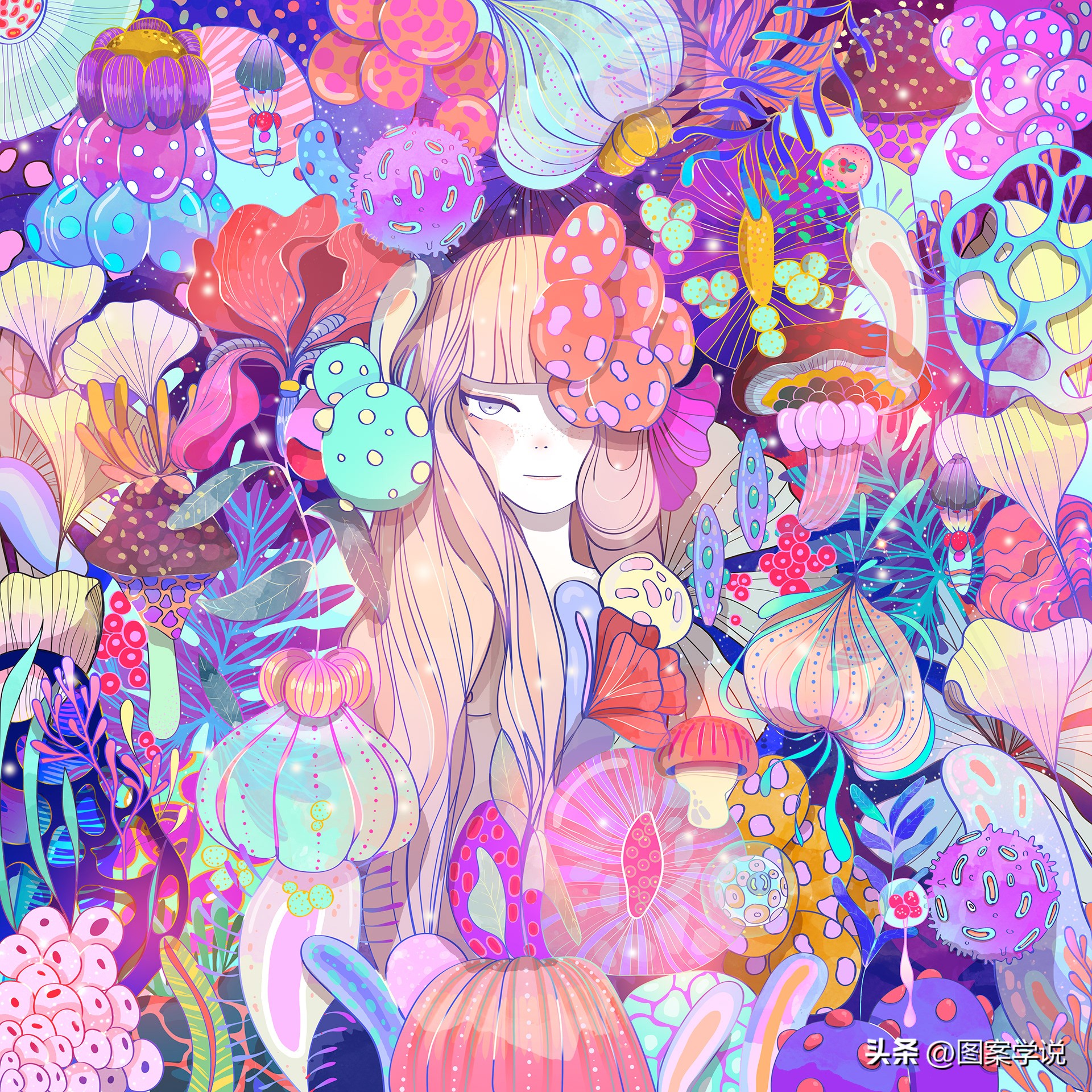 Plant girl elf series illustration design - iNEWS