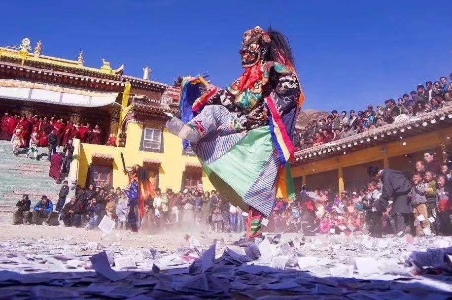 The mysterious instrument of Tibetan sacrifice "spiritual bone drum ...