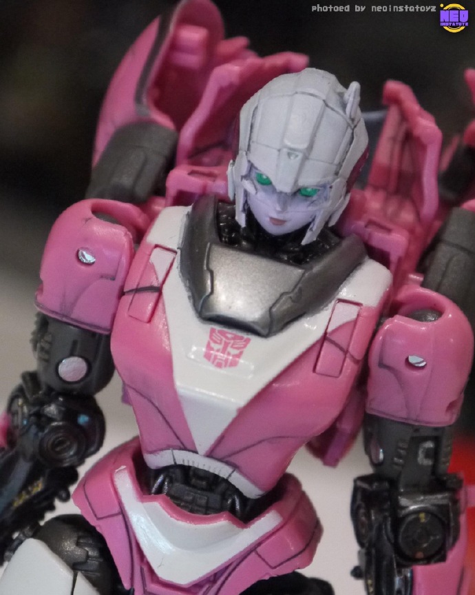 Fans self-made Transformers SS85 side story Arcie head sculpt, can you ...