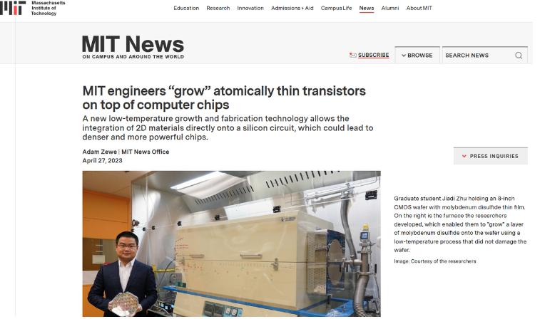 Chinese scientists help the United States break through the 1nm chip ...