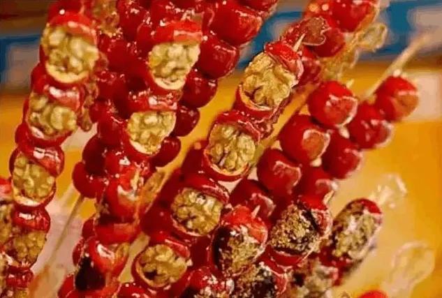 How can the candied haws be boiled in sugar to be crispy and not sticky ...