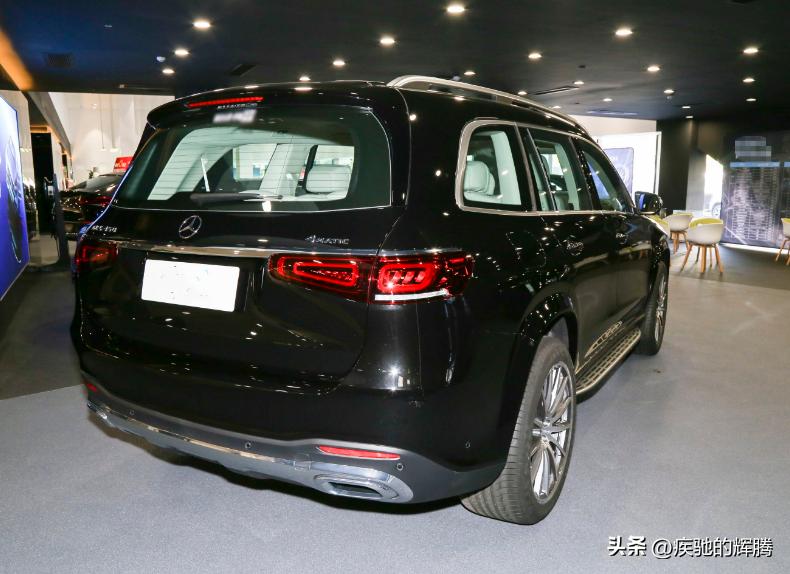 Landing over 1.4 million Mercedes-Benz full-size SUV, GLS450 luxury model, equipped with 3.0T ...