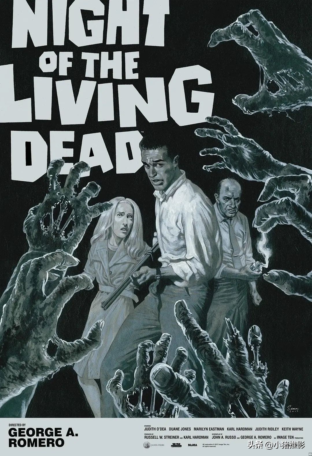 George A. Romero's zombie trilogy, called the originator of zombie ...