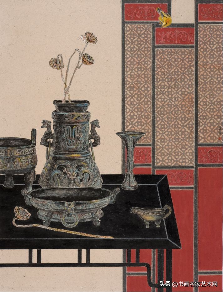 Female painter Xueyun devoted ten years to complete the bronze ...