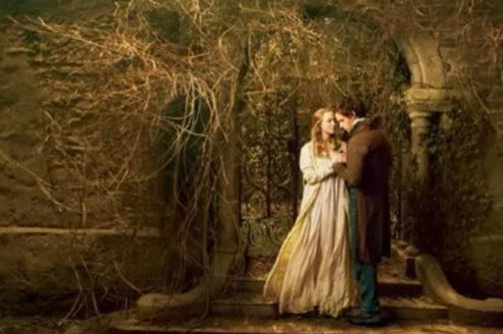 How are the film colors, scene settings and music art used in "Les ...