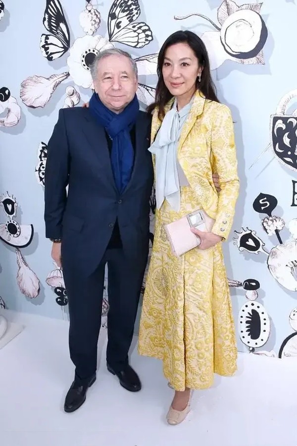 Michelle Yeoh showed up with her 76-year-old husband, she was ...