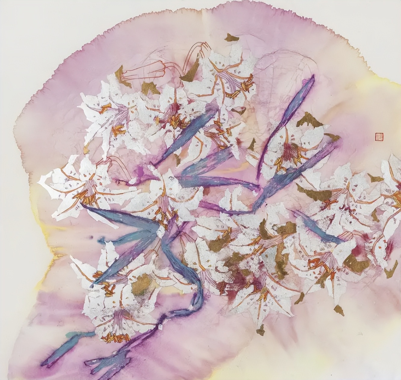 Fusion of Meticulous Heavy Color and Contemporary Ink Painting - iNEWS