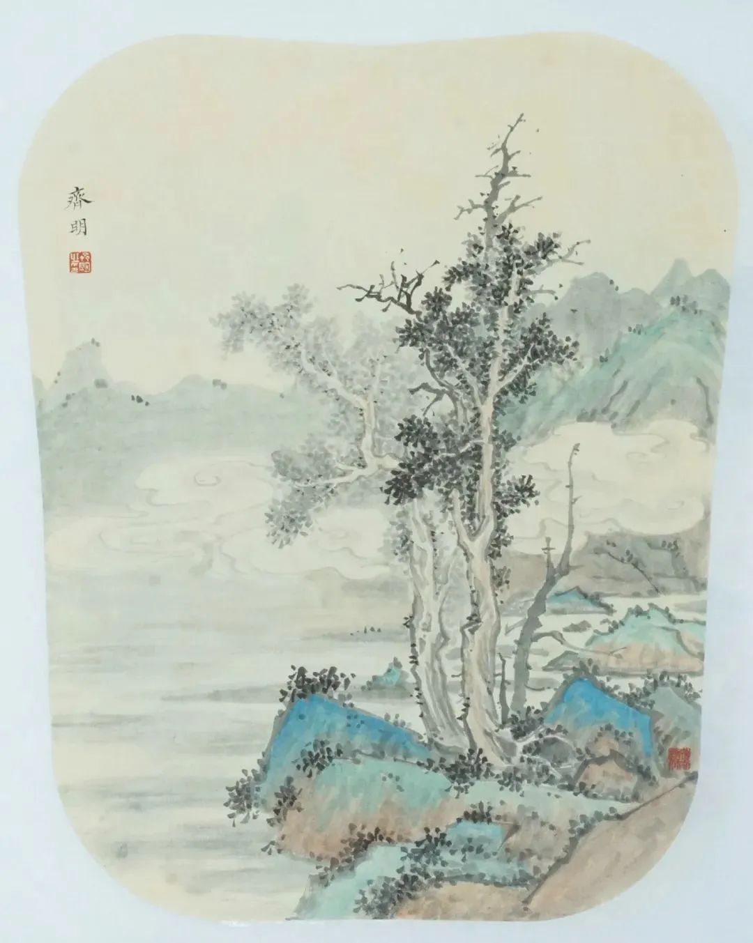 Appreciation of Qi Ming's landscape paintings - iNEWS