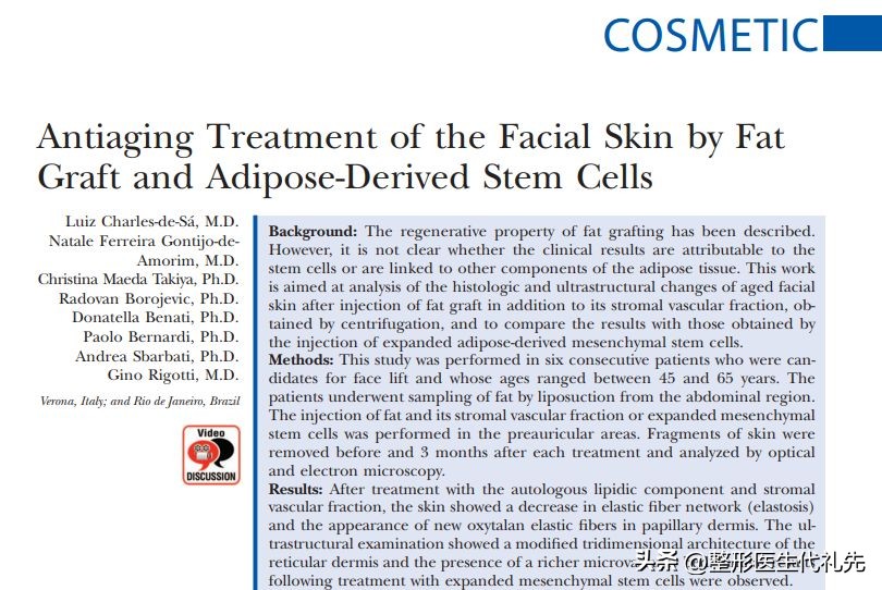 Facial fat filling not only makes the shape more beautiful, but also ...