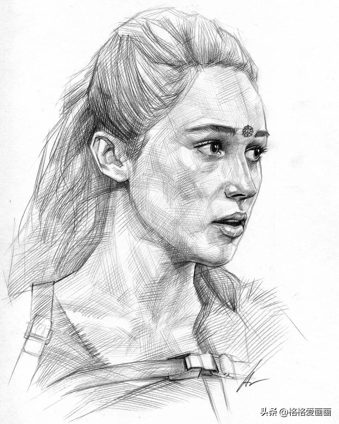 If you can draw the characters like this, it will no longer be a ...