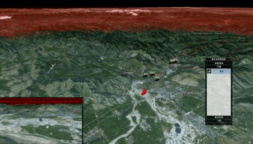Military simulation electronic sand table - army 3D digital sand table ...