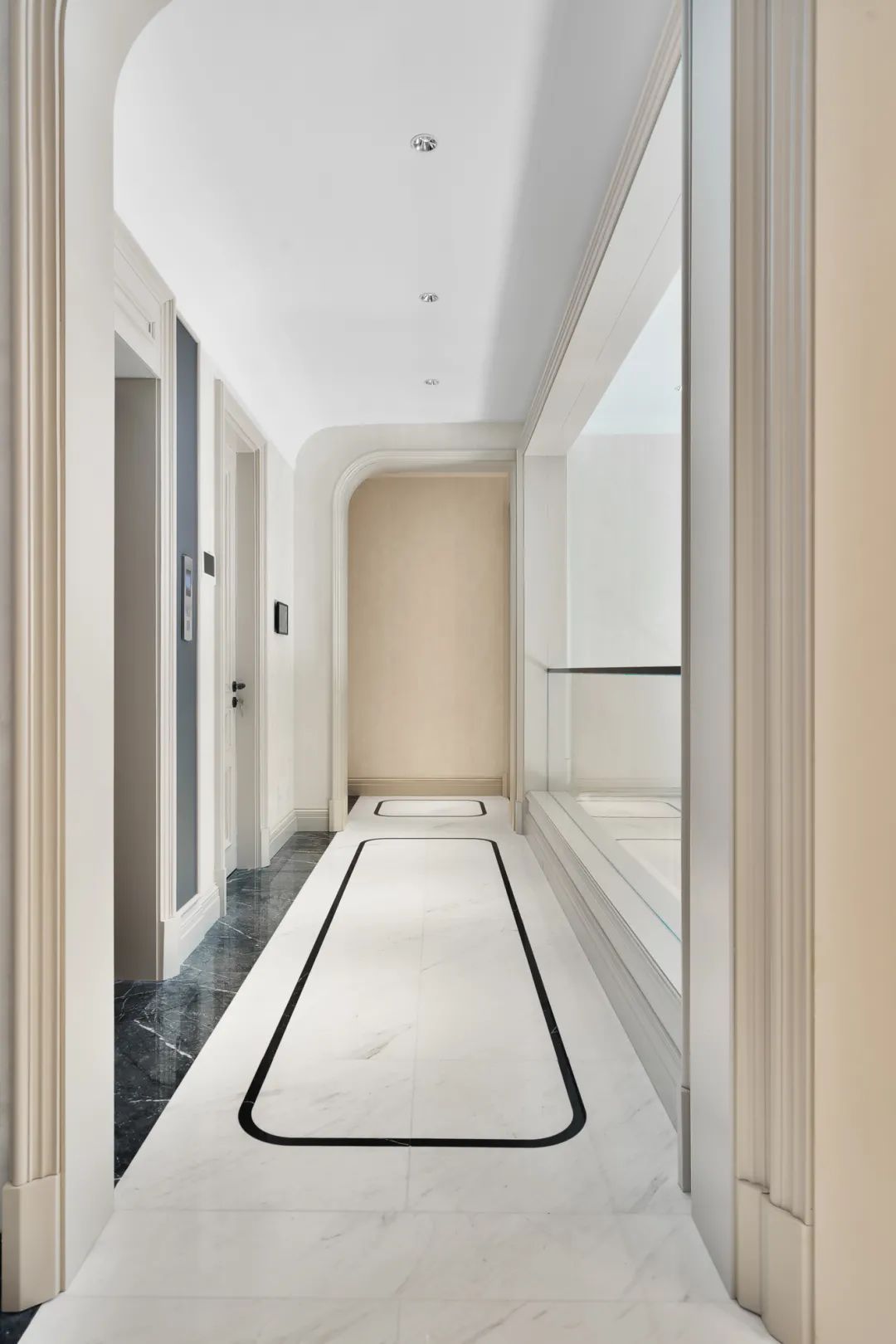 "A real shot of the design of a 600-square-meter mansion" is full of ...