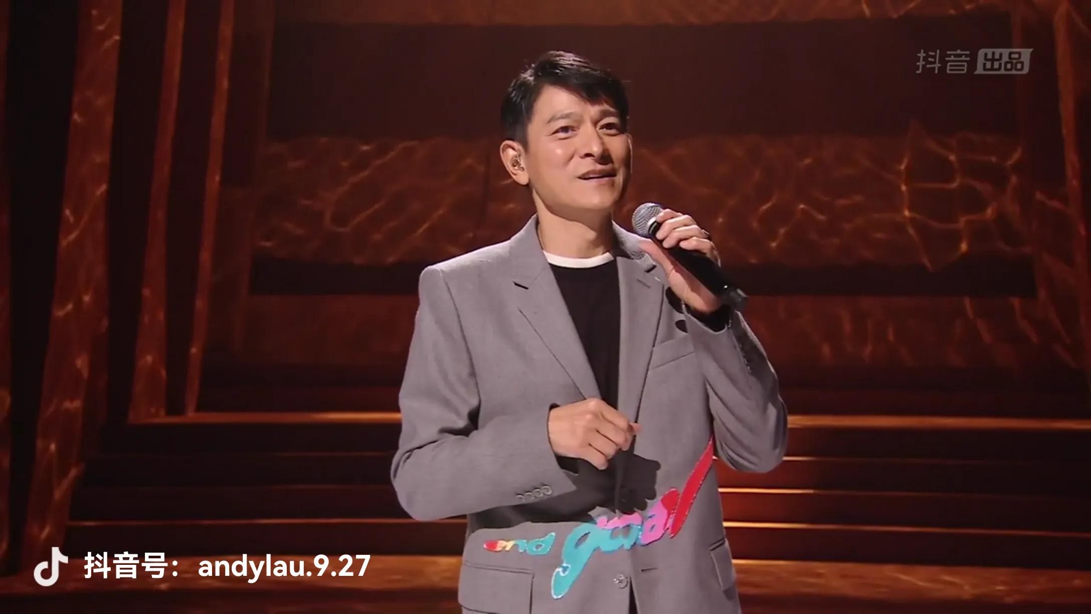 Andy Lau's "It's not a sin for a man to cry" at first I didn't know ...