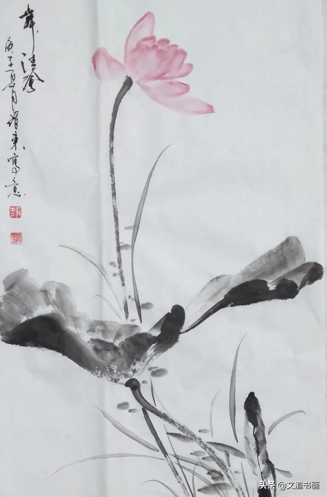 Artist's style - appreciation of traditional painter Luo Dong's works ...