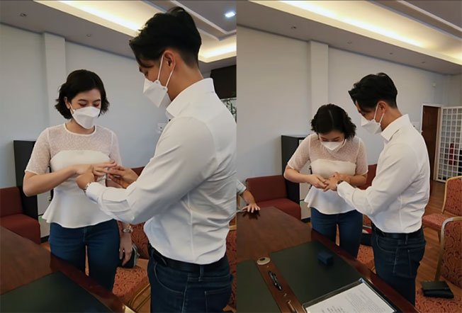 Love is at the right time, Xu Liangyu and Chen Lixing registered to get ...