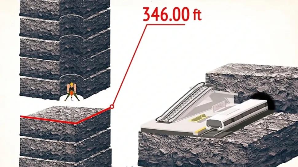 If you take a shovel and dig down into the earth, will it eventually ...