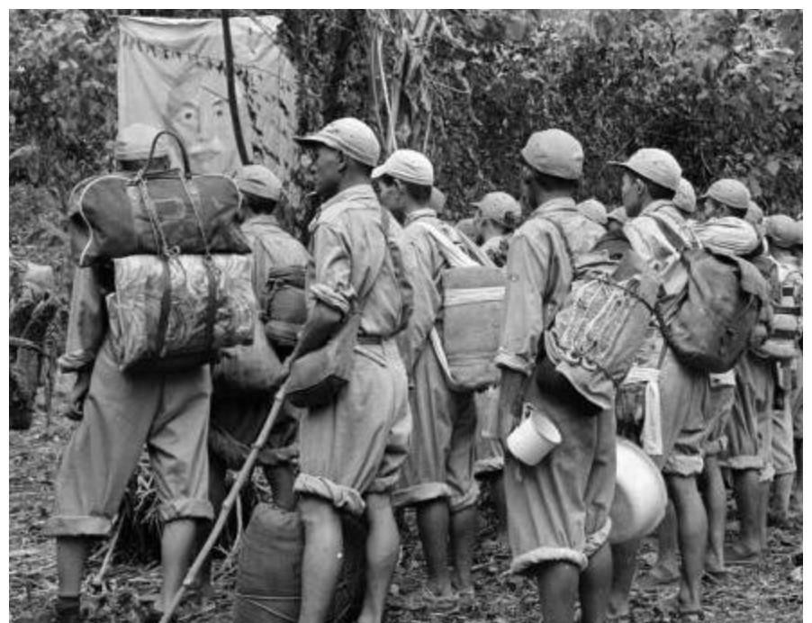 The remnants of the Kuomintang army who fled to the "Golden Triangle ...
