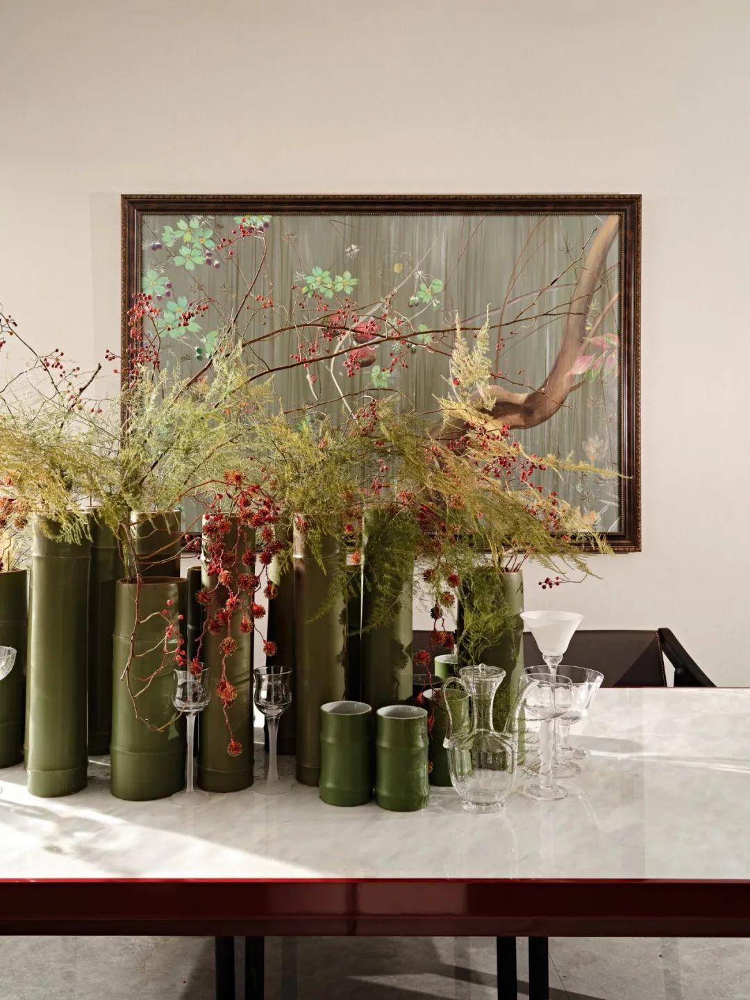 Love and nature collide with each other, interpreting exquisite life ...